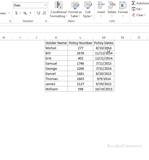 Excel For Commerce Conditional Formatting 22 By Excel Expert Excel For Commerce